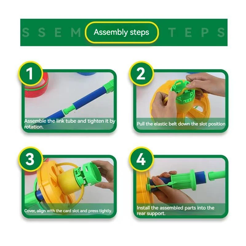 New Arrivals Flying Ring Launcher Ring Blaster Launches Rings Up To 75 ...