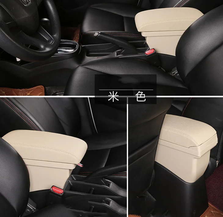 Black Color Car Cubby Box Center Double Cup Holder for Land Rover ...