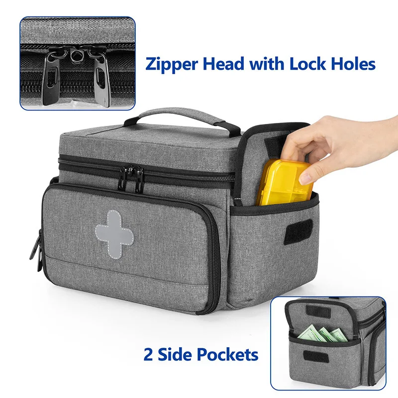 New Portable Tactical Medical Kit Oxford PC Material Medicine Storage ...