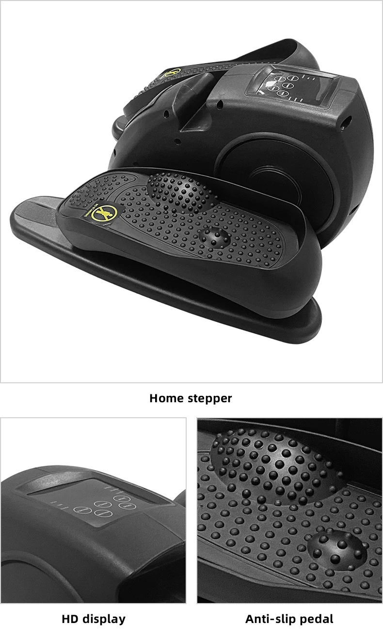 Portable Mini Elliptical Exercise Bike Cycle Electric Motorized Home ...