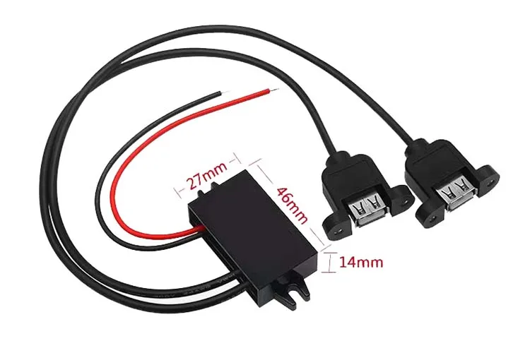 Female/micro/mini Usb/type C/ Dc Connector Usb Charging Dc Dc Converter ...