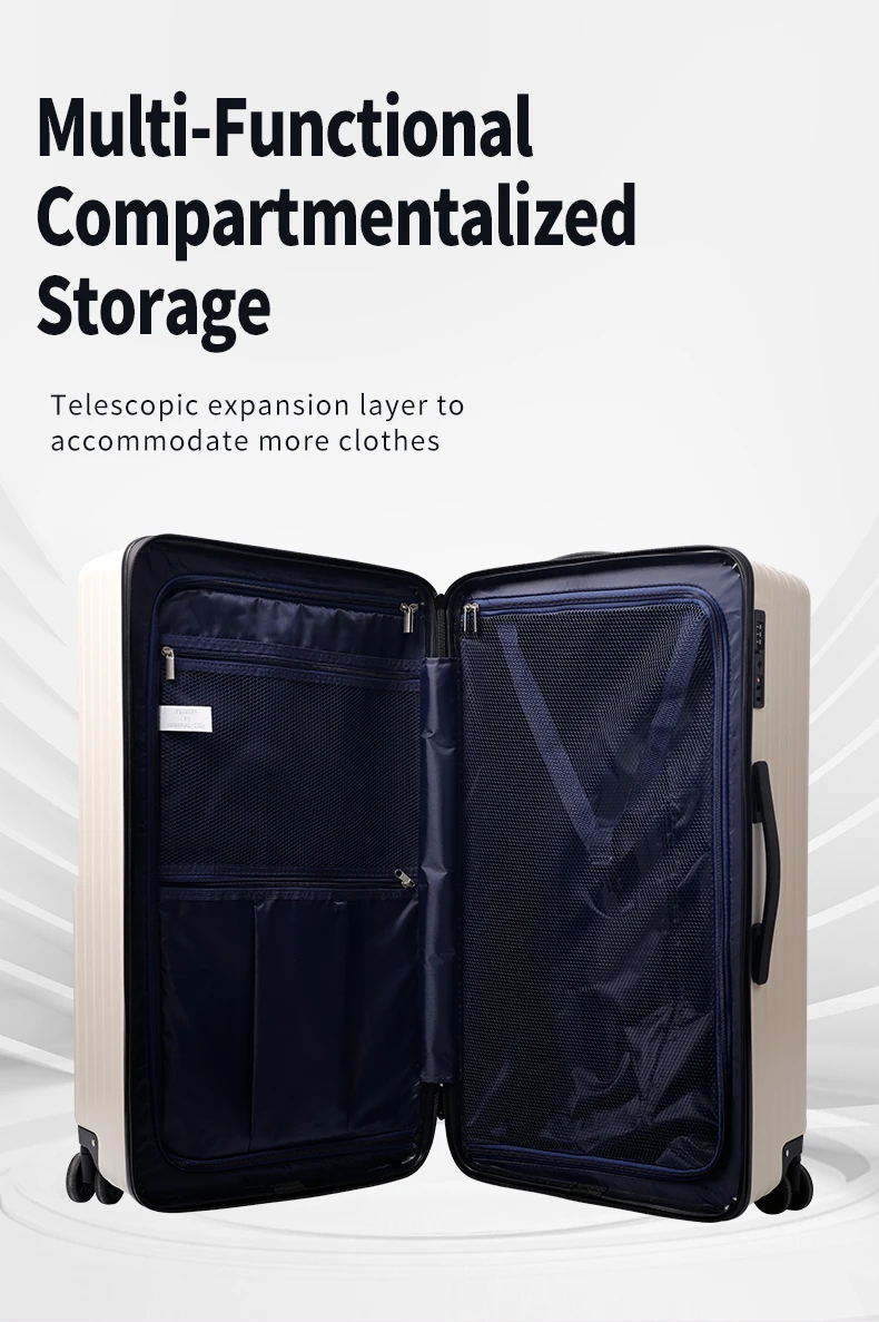 Winner Red Dot Design Award Travel Suitcases Set Carry-on Front Open ...