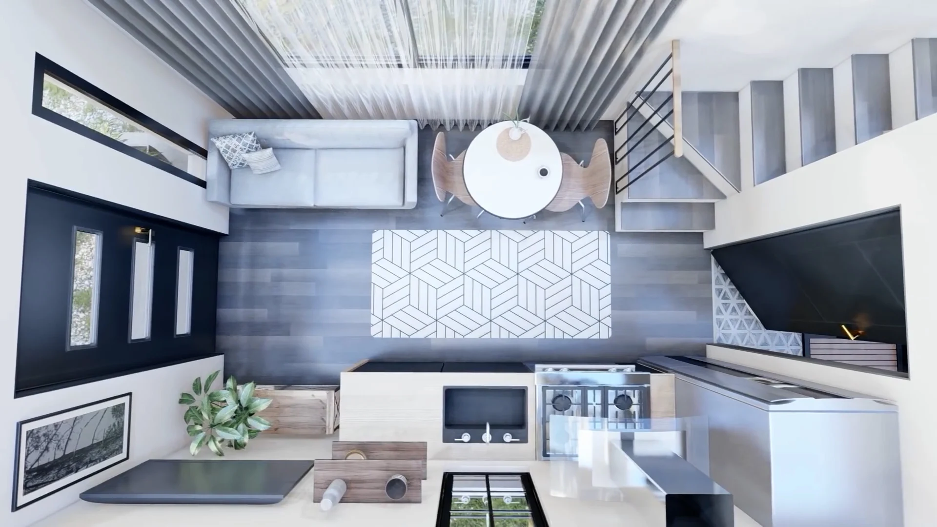 Affordable 2 Storey Prefabricated Tiny House - Modern Design Mini ...