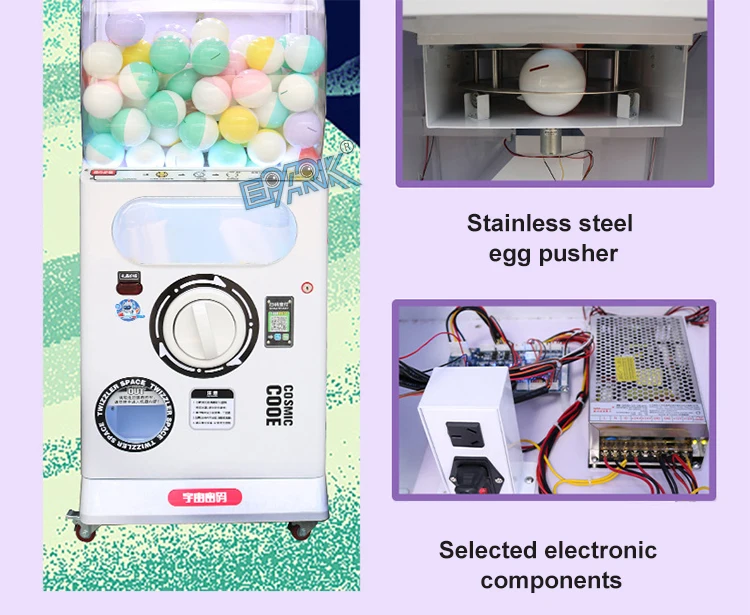 EPARK Twist Egg Game - Customizable Coin Vending Machine
