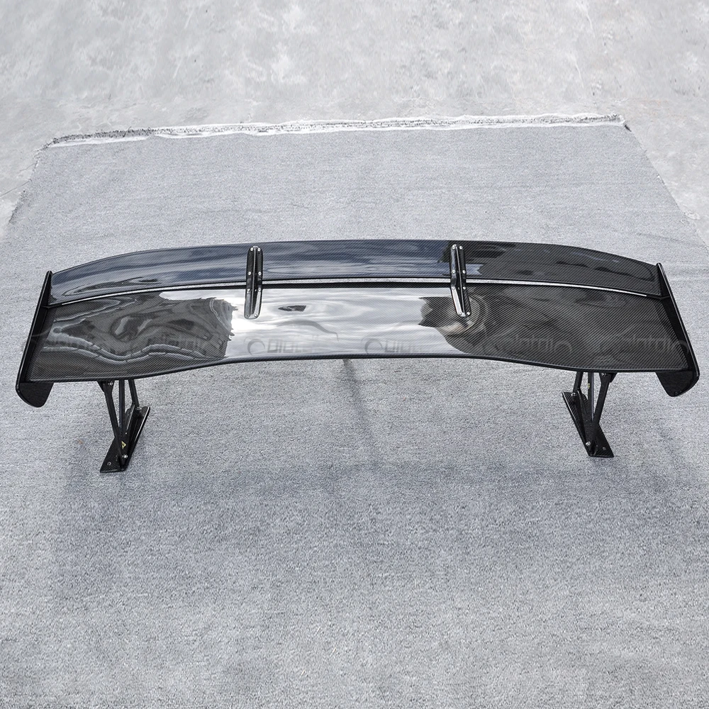 VOL-TEX Style Carbon Fiber Spoiler Double Rear Trunk Boot Wing for ...