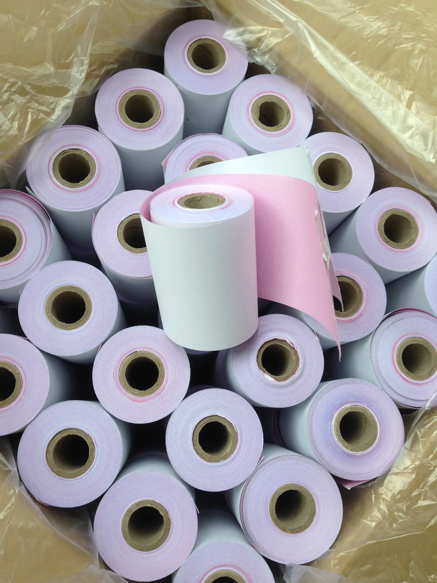 Carbon Free Self-copy Ncr Carbonless Continuous Paper For Commercial ...