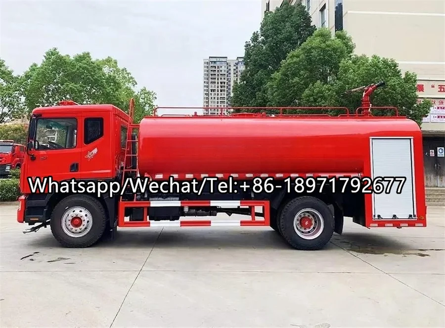 Dongfeng 4x4 4x2 Fire Fight Truck Fire Fighting Sprinkler Water Tank ...