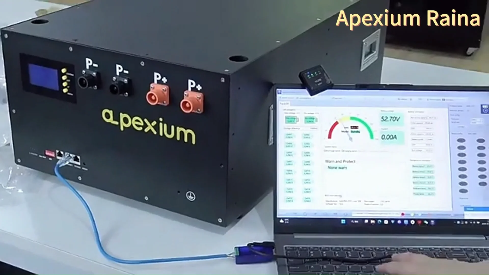 Brand New Standing Apexium 14.3kwh Battery Box 16s 51.2v 280ah Diy Kit ...