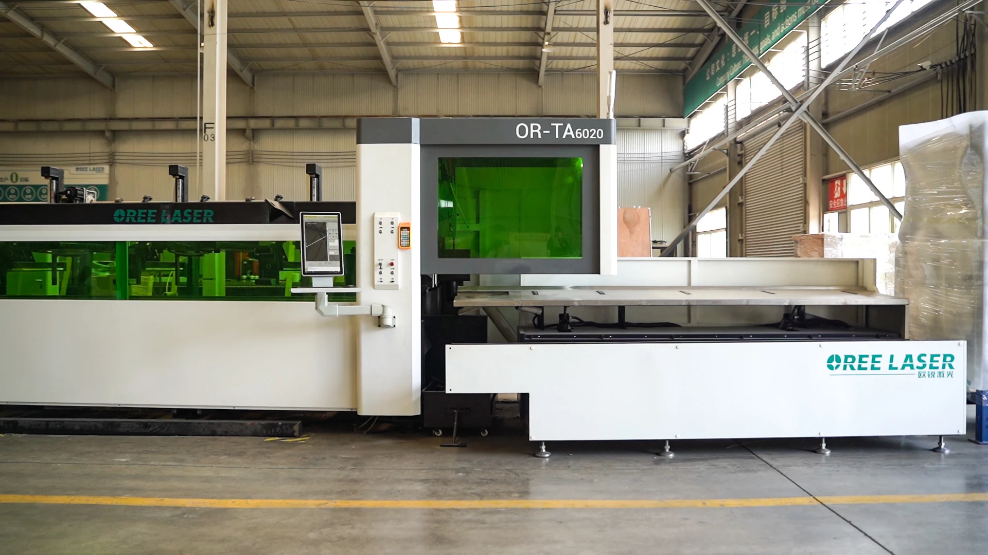 Oree Laser Affordable Ultra High Efficiency Tz Fiber Laser Tube Cutting Machine For Metal ...