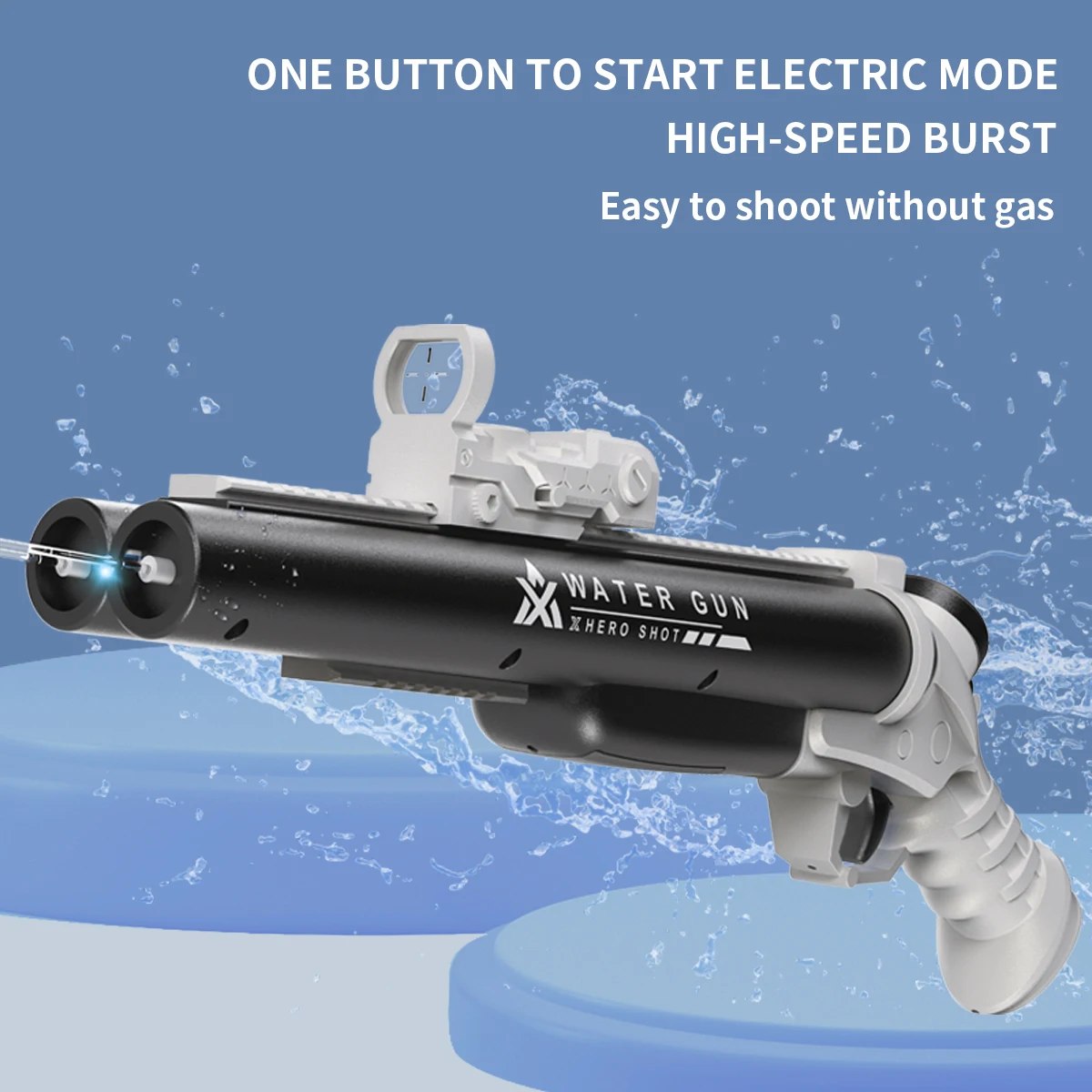 High-end Water Gun with Double Jet Holes - Perfect for Summer