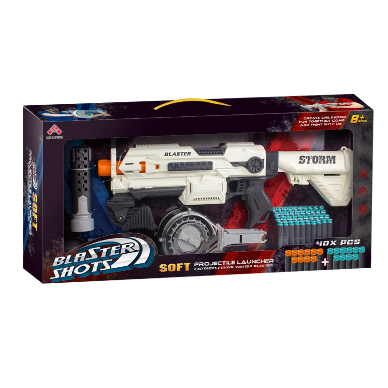 Stormy Soft Bullet Toy Guns - Fun & Safe Shooting Games