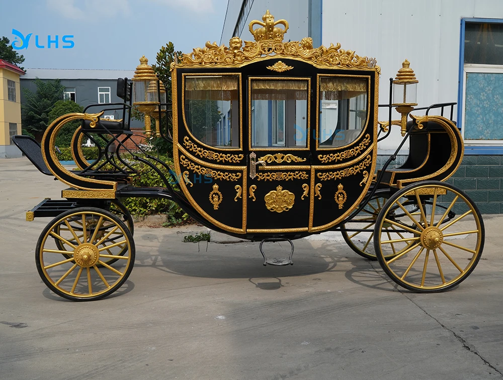 Easy To Operate Sightseeing Horse Cart/modern Royal Wedding Electric ...
