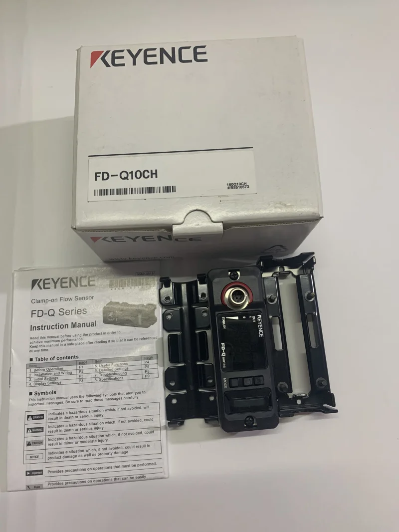 KEYENCE Clamp-on Flow Sensor FD-Q32C - 25A/32A Type