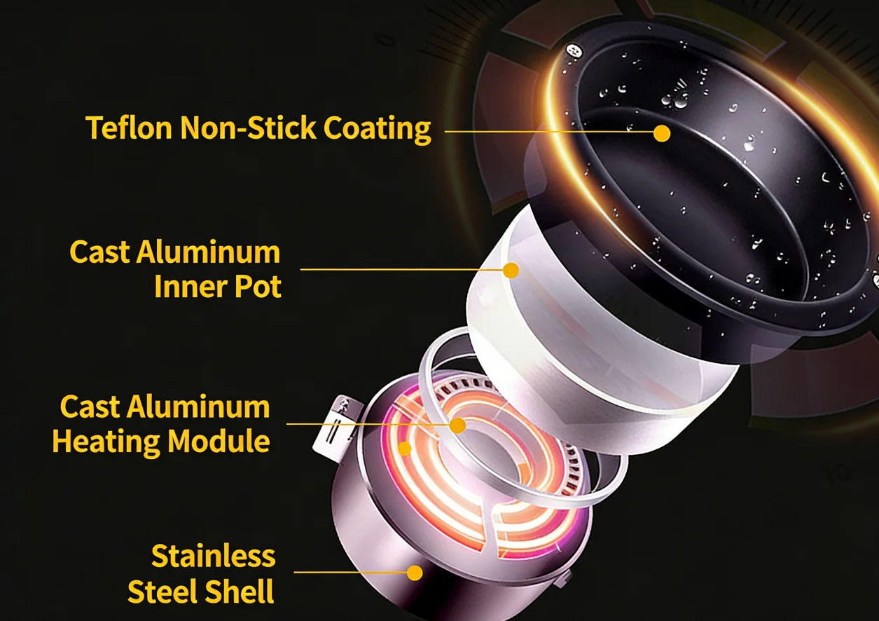 Automatic Operation Portable Electric Popcorn Machine Gourmet Popcorn ...