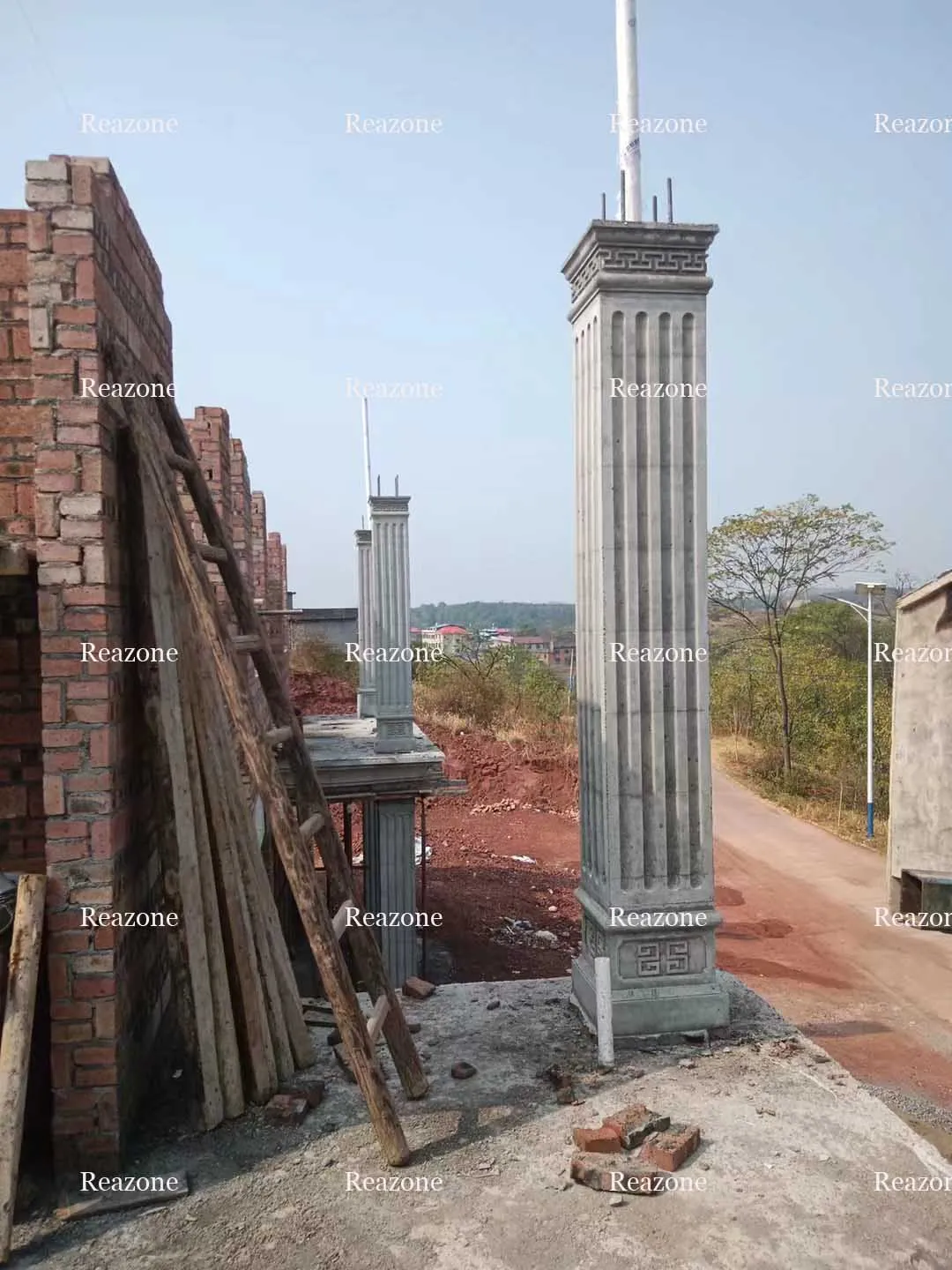 Concrete New Square Column Pillar Head Capital Top Design Molds - Buy ...