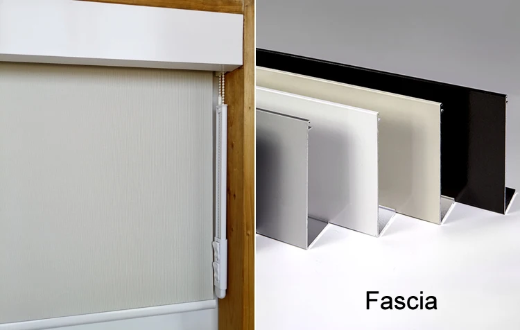 Waterproof Transparent Vinyl Print Jute Indoor Blackout Cassette Window ...