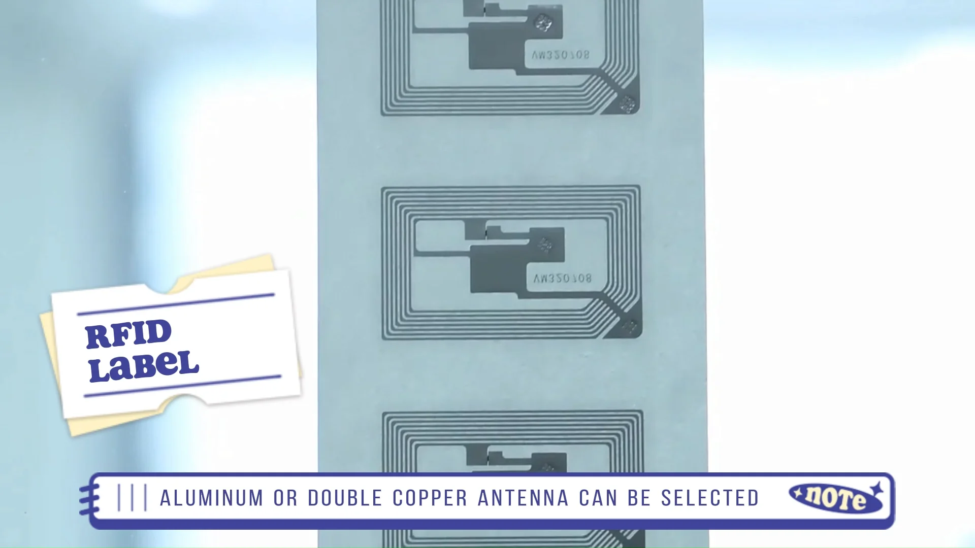 Bohang Round Rfid Smart Labels Chip Metal Resistant Material Nfc Tag ...