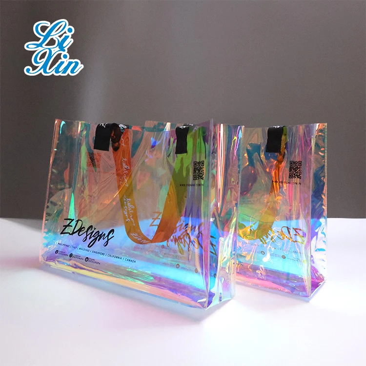 Shop Our High Quality Plastic PVC Laser Bags for Cosmetics