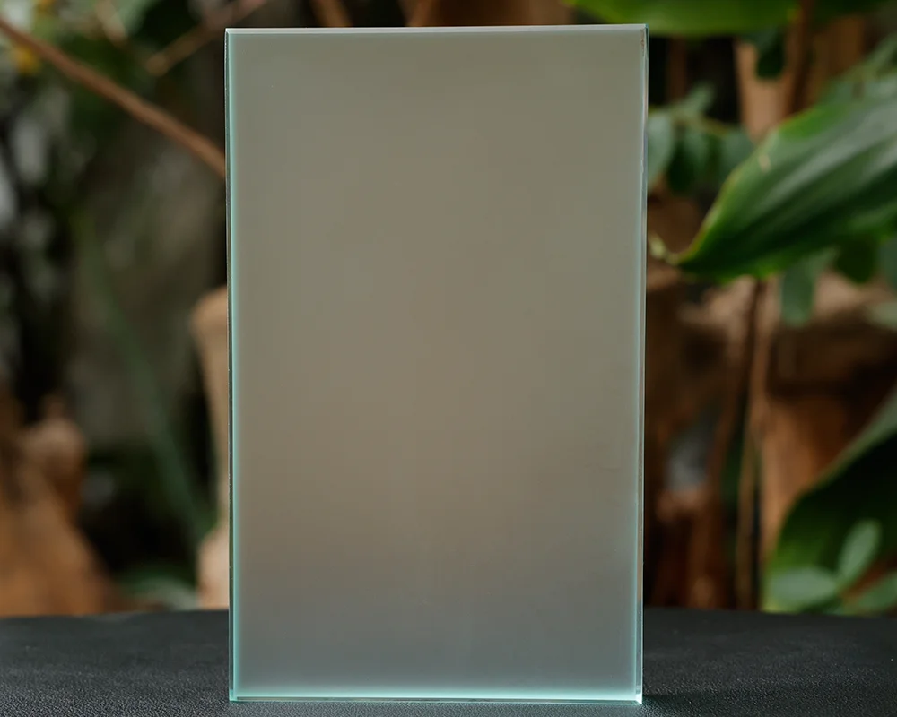 Sandblasting Glass Partition by Hongjia Glass - Privacy & Style