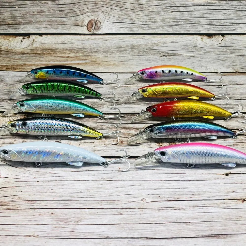 92mm 40g Heavy Sinking Minnow Lures for Bass & Trout