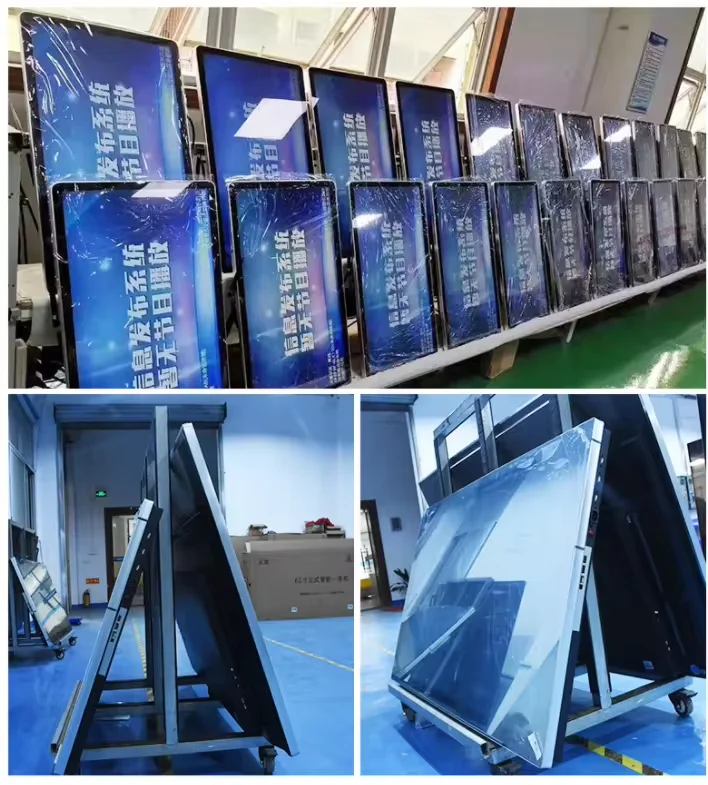 Factory Supply Customized Chinese Frame Vertical Digital Bus Stop ...