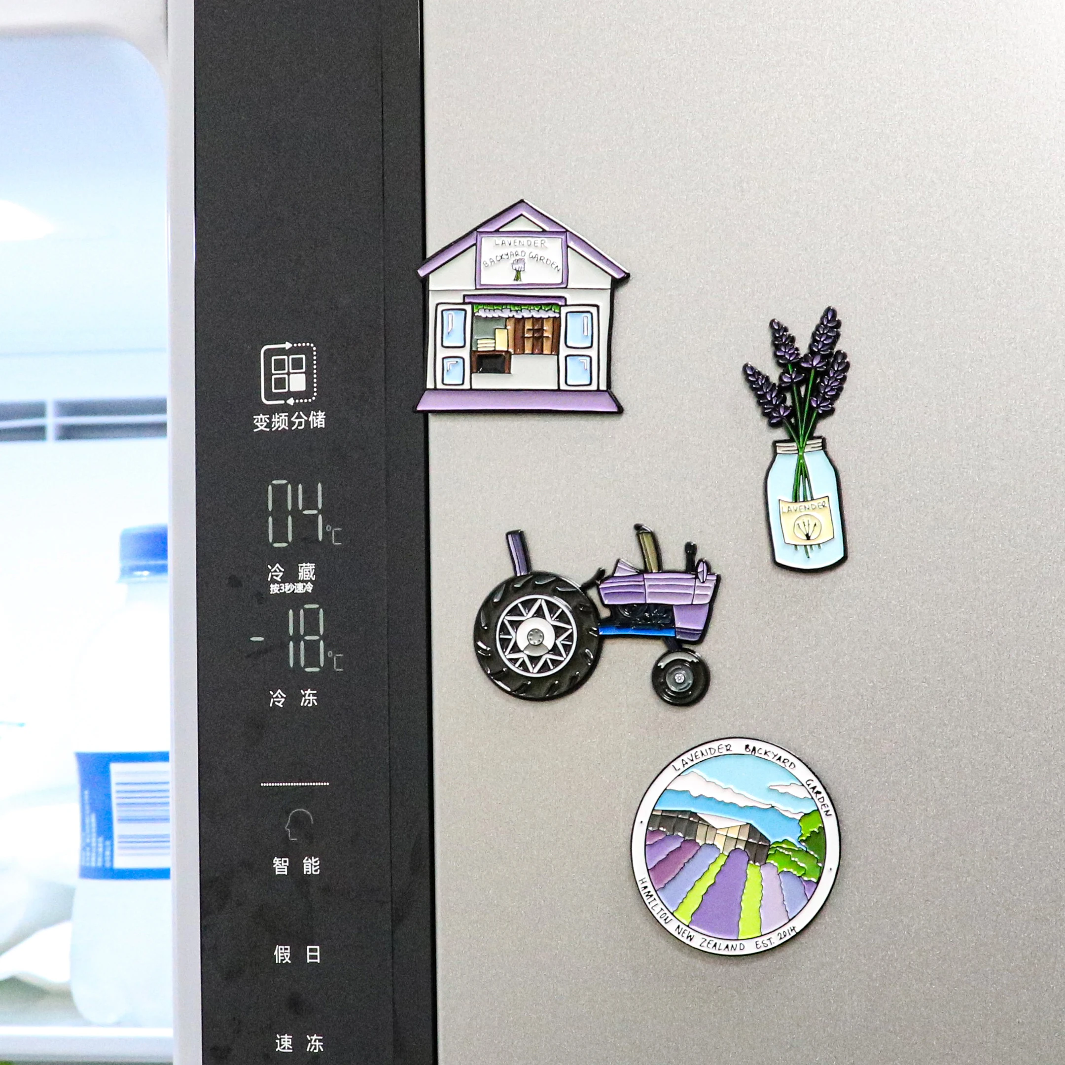 Custom Logo Souvenir Fridge Magnet - Metal & Digital Printing