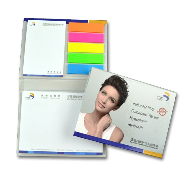 Custom Personalized Logo Die Cut Notepad Post Sticky Memo Book Notes ...