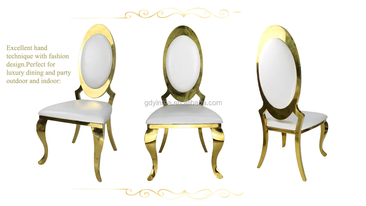 Hot Sales Stackable Portable Leather White Gold Stainless Steel Wedding ...