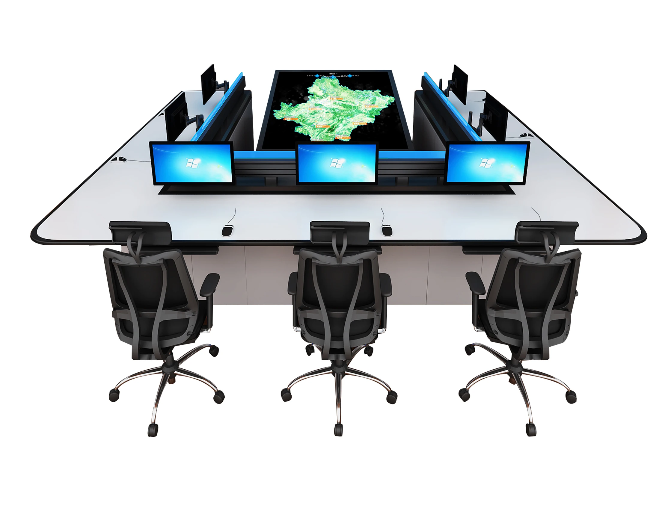 Customized New Work Console Multimedia Computer Furniture Office ...