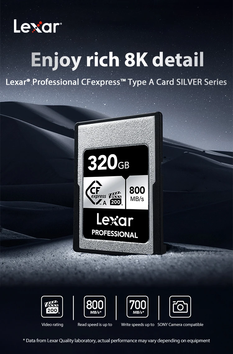 Lexar Cfexpress Type A Cards - High-Speed Memory Solutions