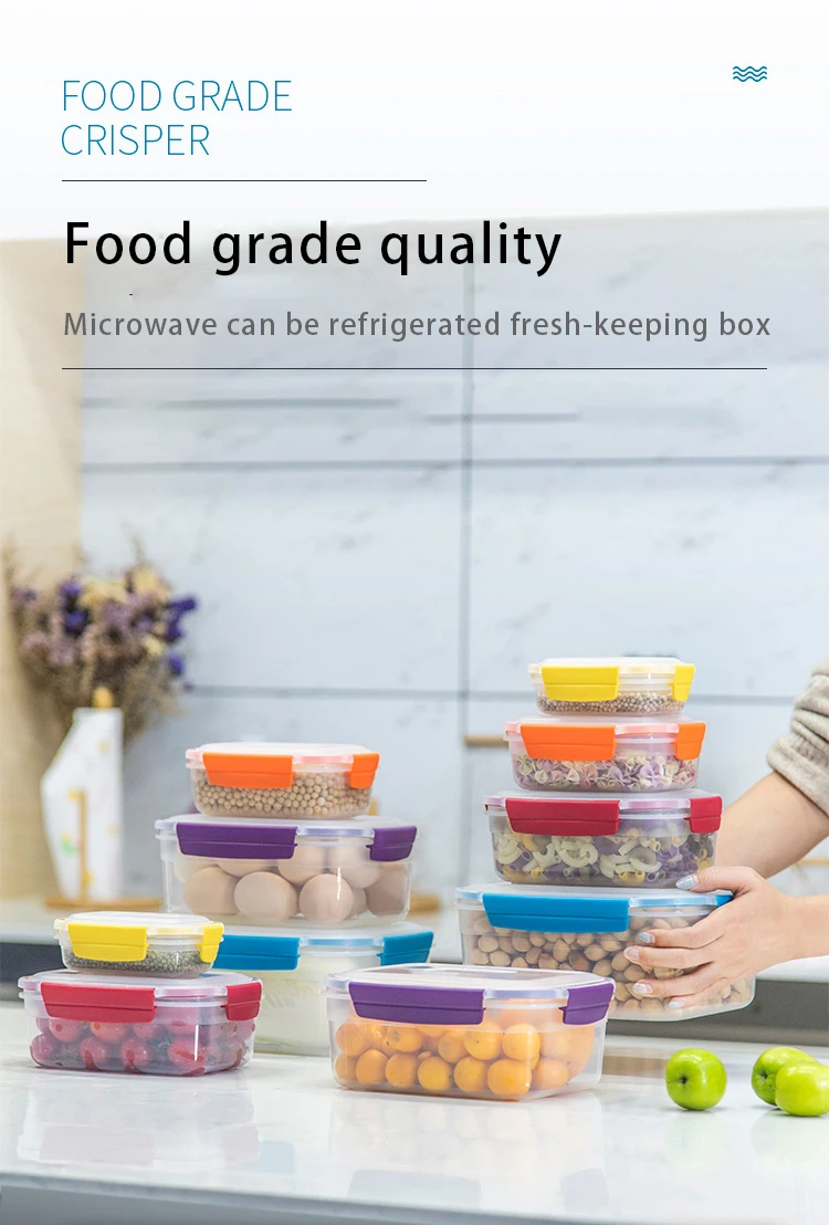 Large Food Storage Containers With Airtight Lids Freezer Microwave Safe ...