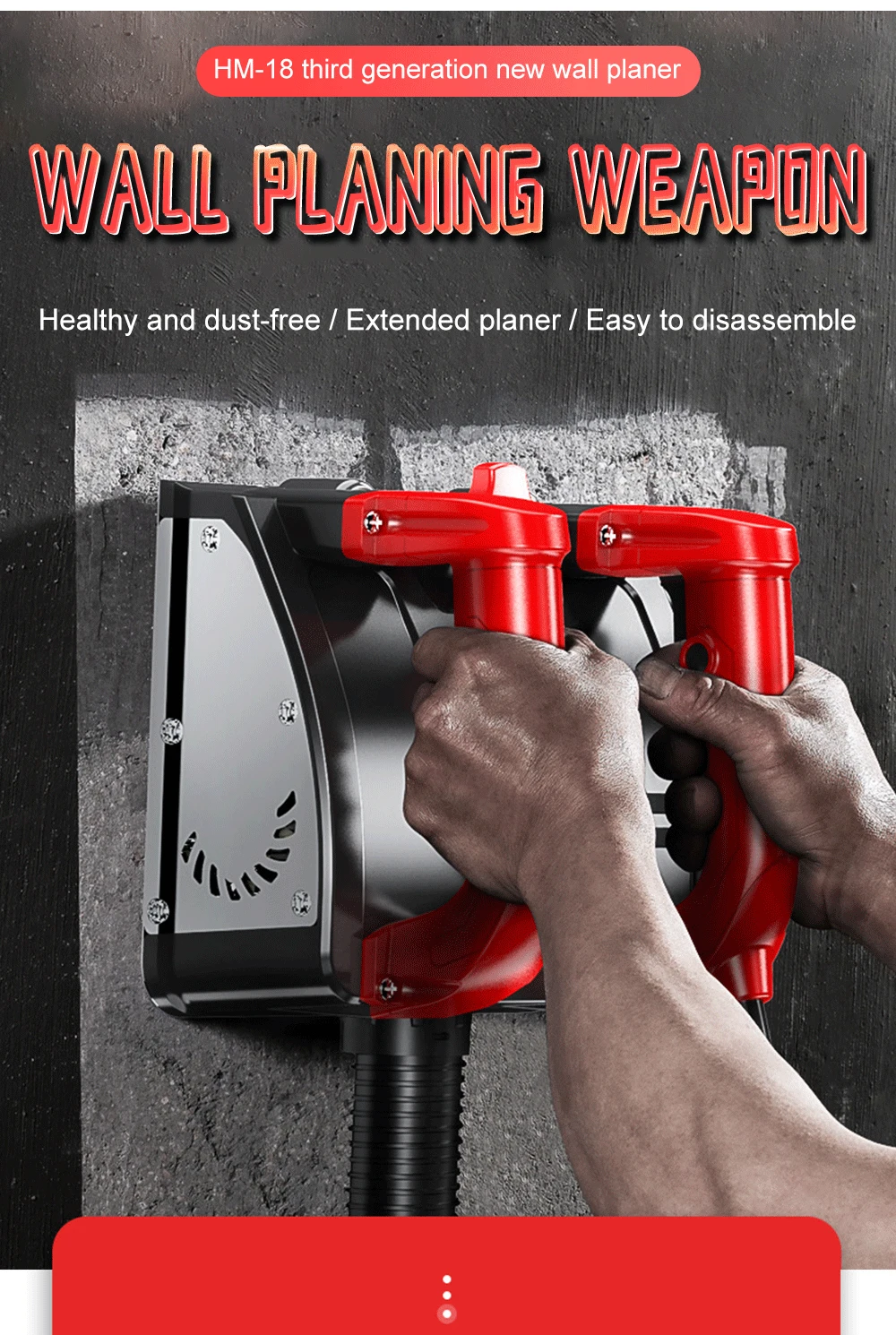 Electric Wall Planer - Efficient and Dust-Free Solutions