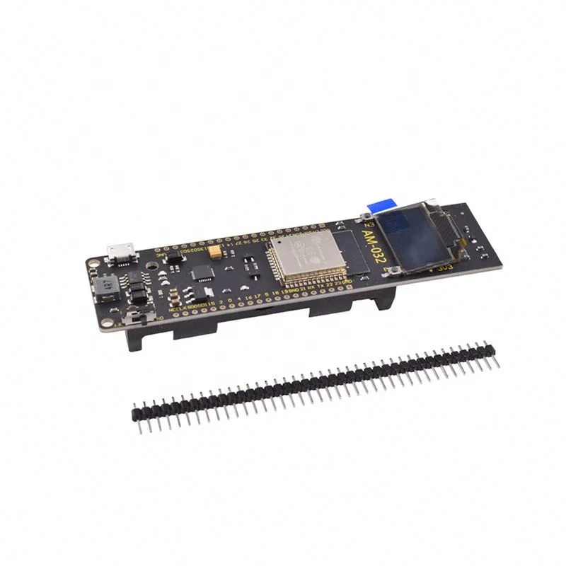 Esp32 Wifi Wireless Ble Module With 18650 Battery 0.96 Inch Oled ...