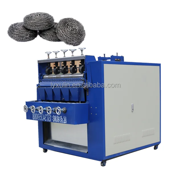 Automatic Scrub Cloth Sponge Machine Sponge Pad Wire Weaving Machine ...