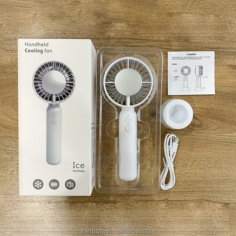 New Air Ice Cooling Hand-held Fan Usb Fan Mini Table Cooling Blower ...