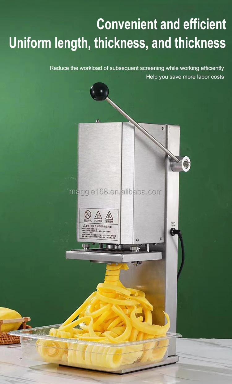 Twist Potato Slicer Machine - Curly Fries Cutter for Restaurants ...