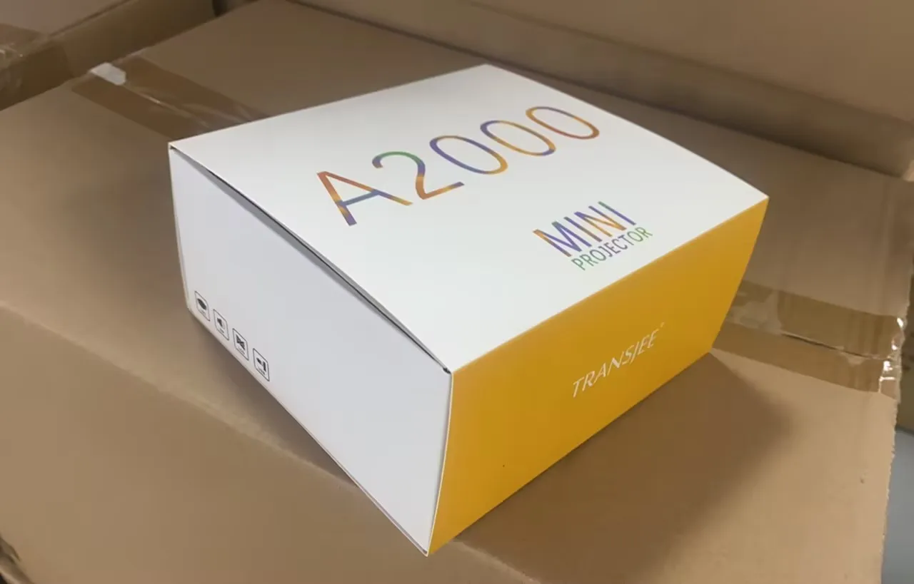 MINI Projector A2000 Mini Projector Pocket High Lumens LED Projecteur ...