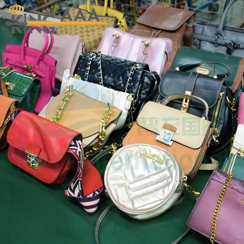 Puyi Second Hand Handbags Y2k Thrift Used Bags Branded Used Top Korea ...