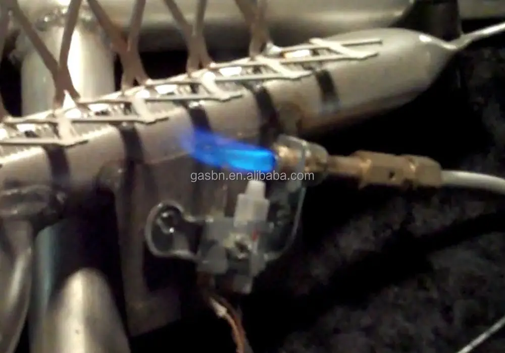 Gas Oven Pilot Burner with Ignition Flame Sensor - Eco-Friendly Gas ...