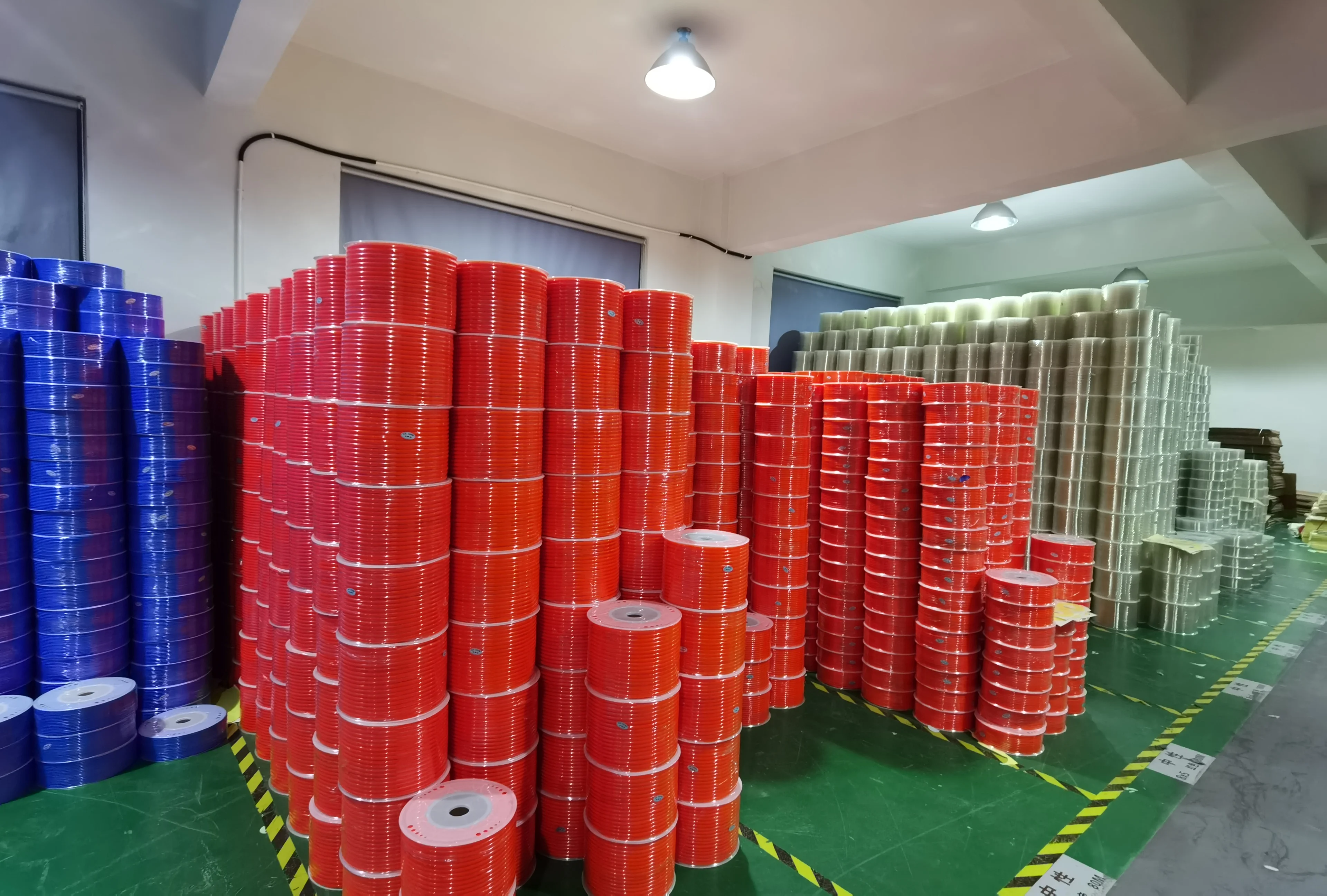 Blue Plastic Fitting - Pneumatic Parts & Quick Connectors