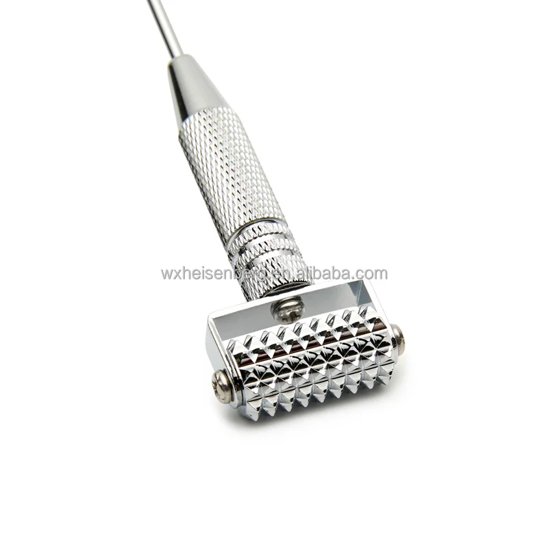 Gold Spike Face Roller - Ear Acupuncture Points Probe