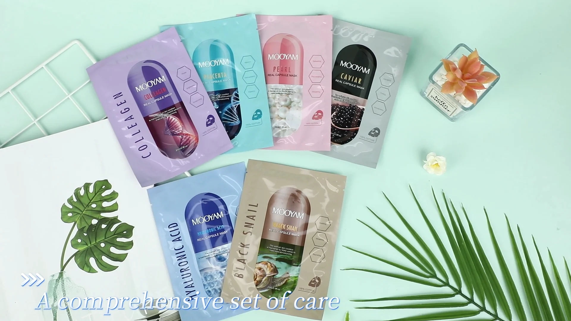 Private Label Face & Body Mask Sheet Whitening Mascarillasl Facial Mask ...