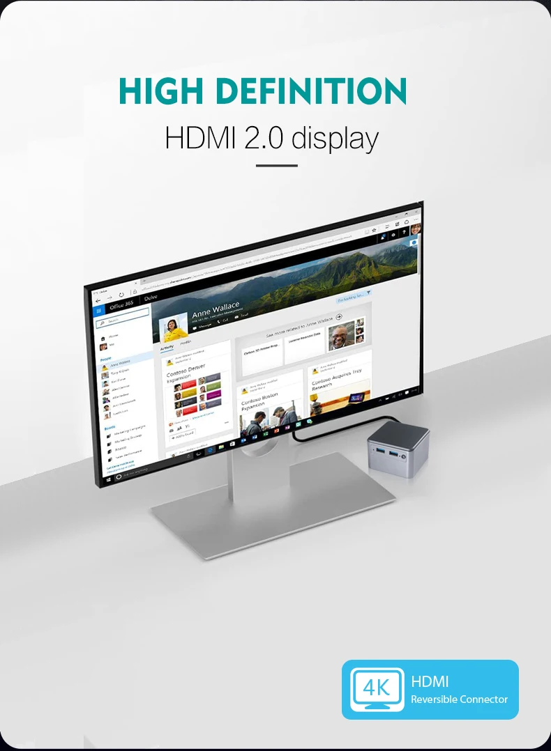 Jasper Lake Mini Pc Nuc Host With N5105/n6005 Cpu 8g/16g/32g Supports Window 10 Os Linux Ubuntu ...