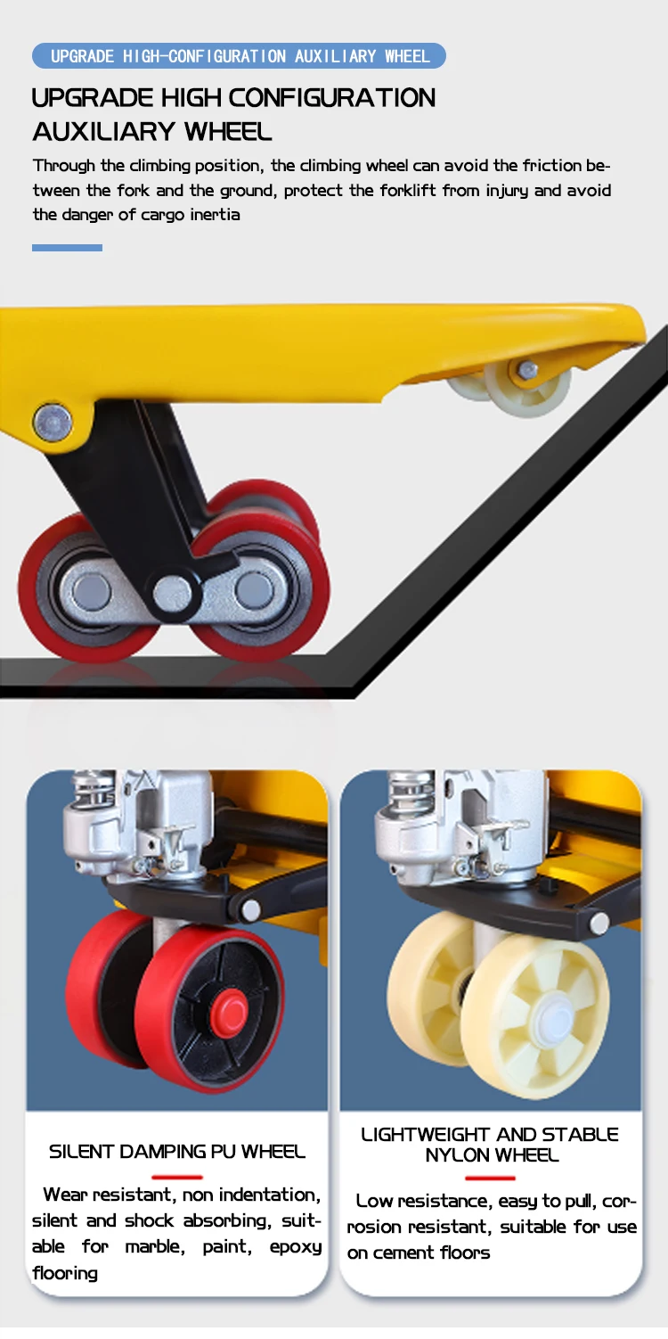 Hand Pallet Truck Hydraulic Manual Pallet Jack Material Handling Tools ...