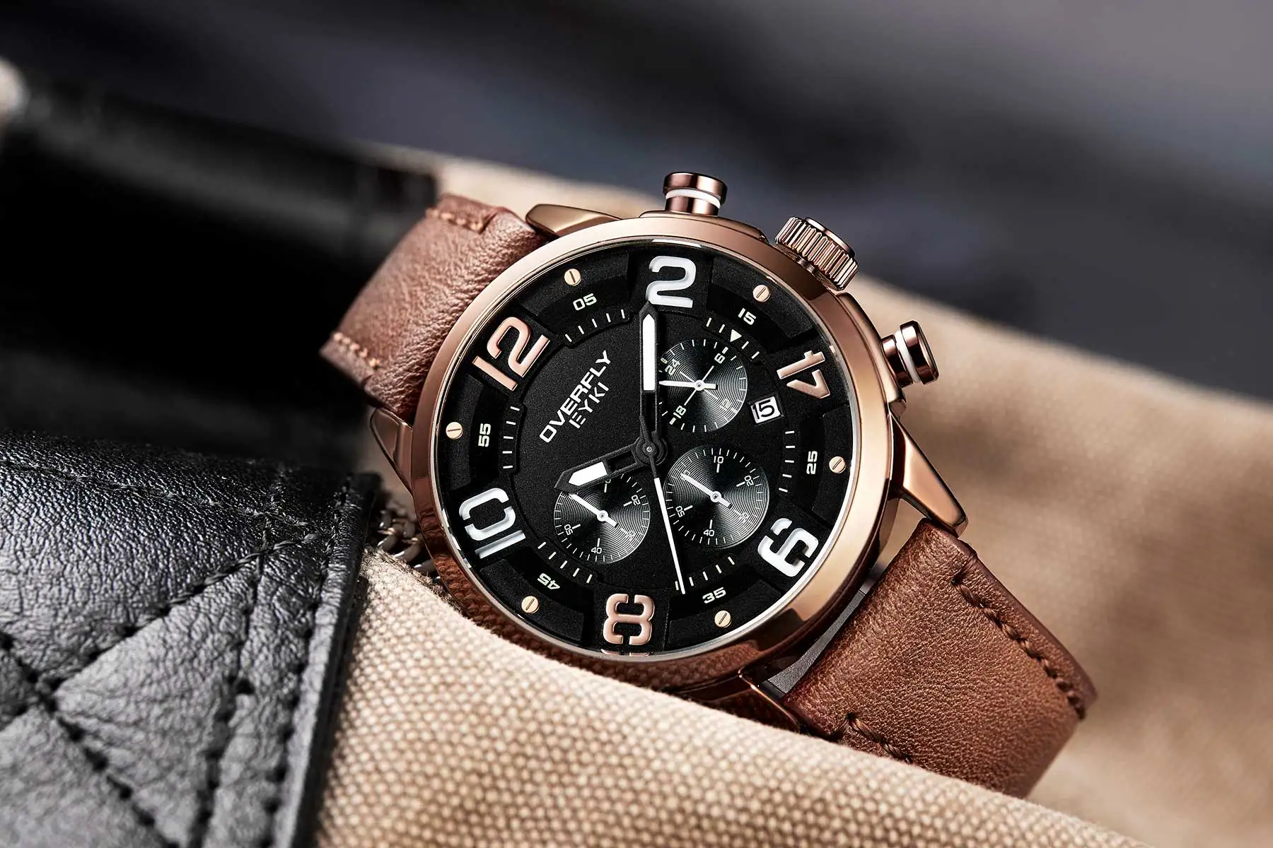 Small Three Needles Multifunctional Quartz Movement 3atm Water ...