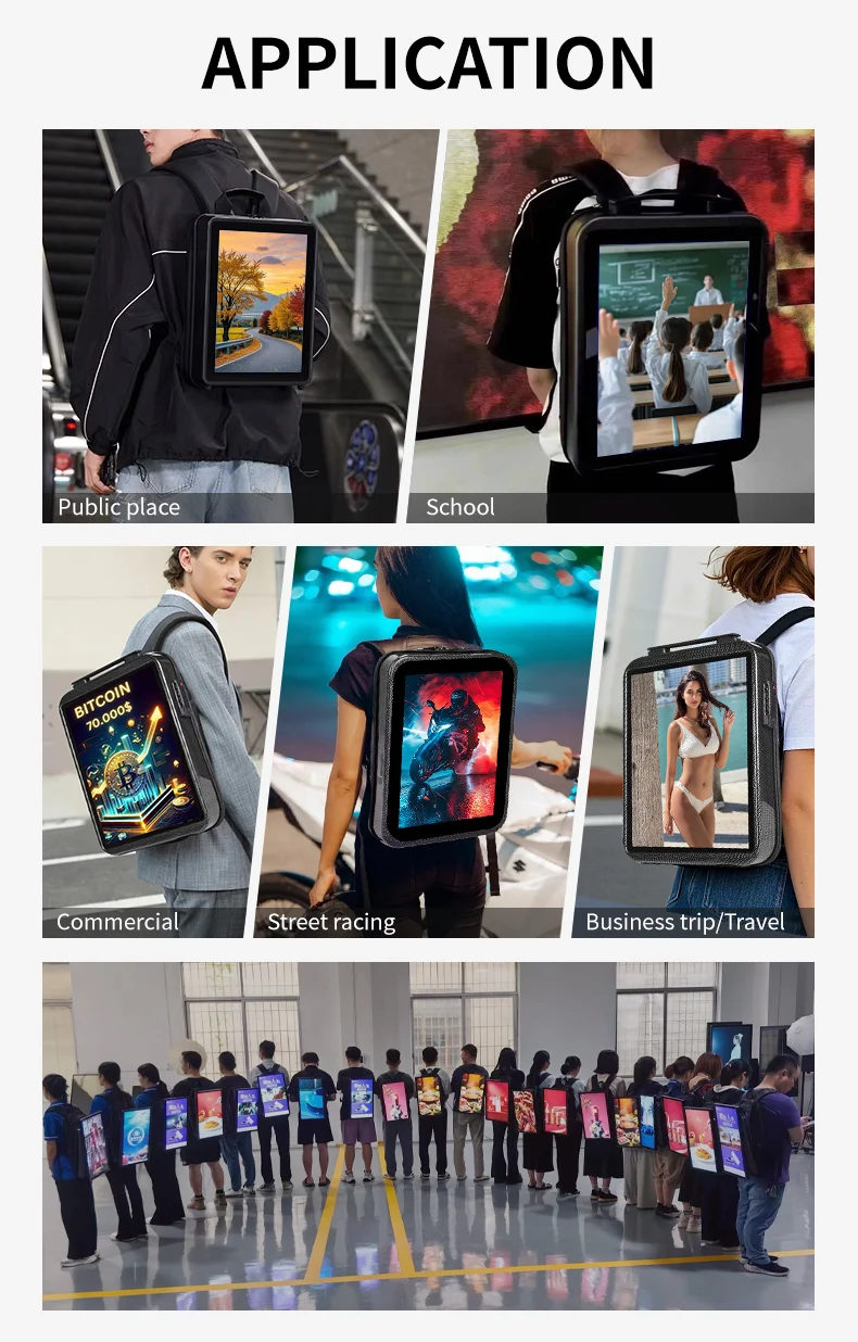 Portable Backpack Billboard - Effective Outdoor Advertising