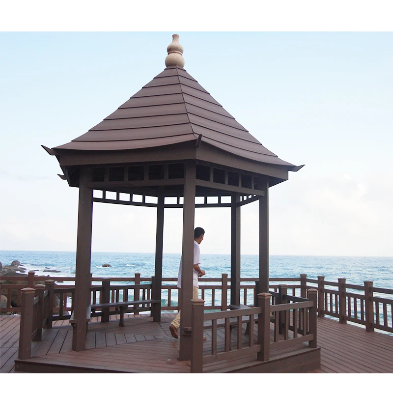 Garden commercial pergola wpc pergola beam wood plastic composite wpc ...