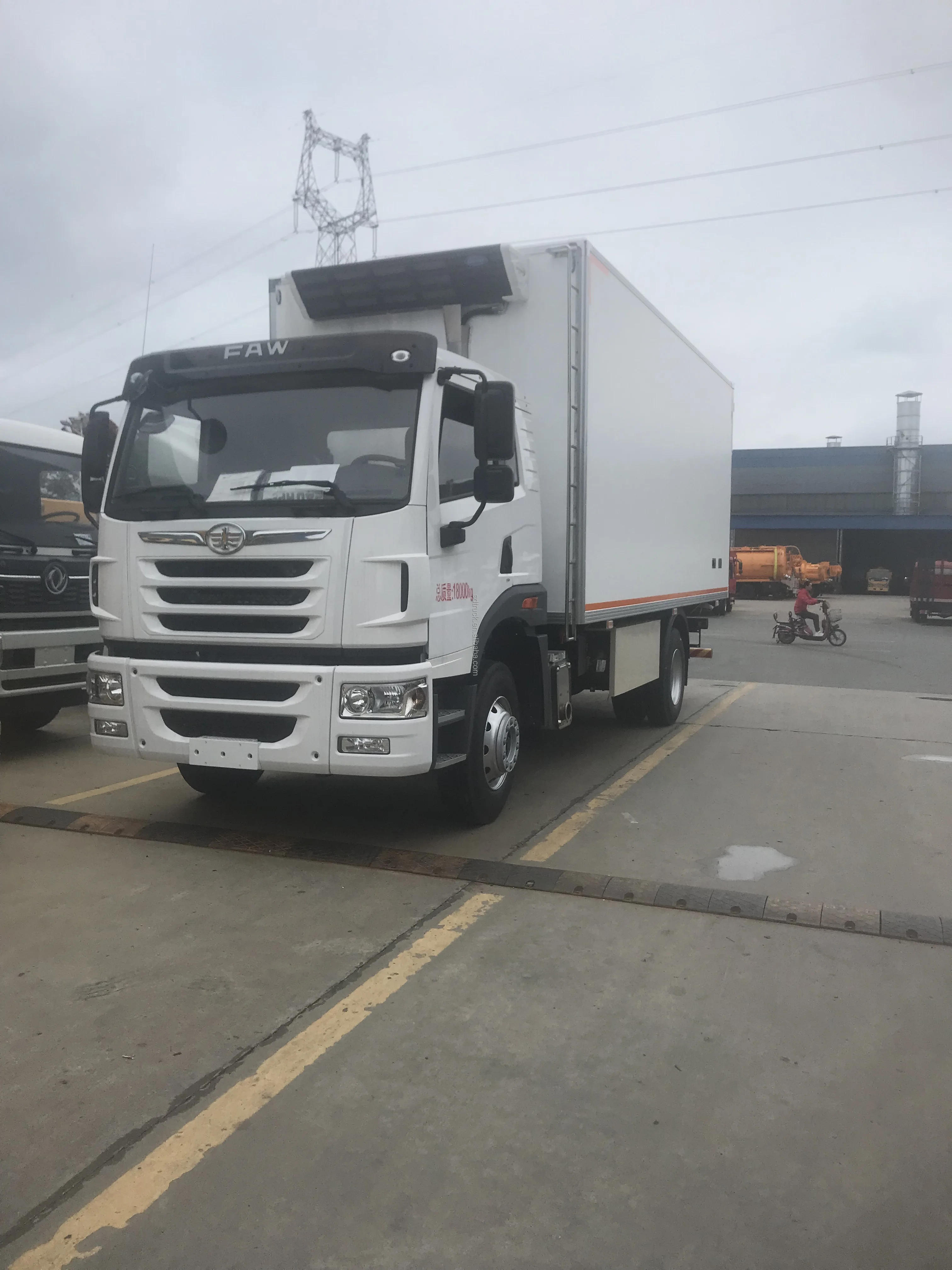 Good Quality Refined 15t Faw Jiefang Refrigerated Truck Lhd 12t Cold ...