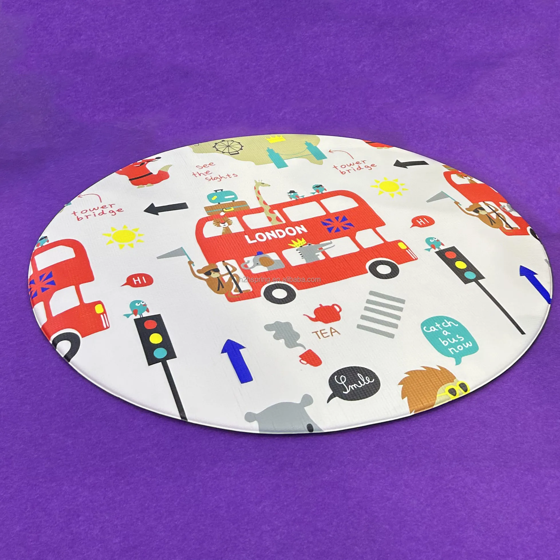 2025 New Kids Products Roll up Round Diameter 140cm Non-toxic TPU Play ...