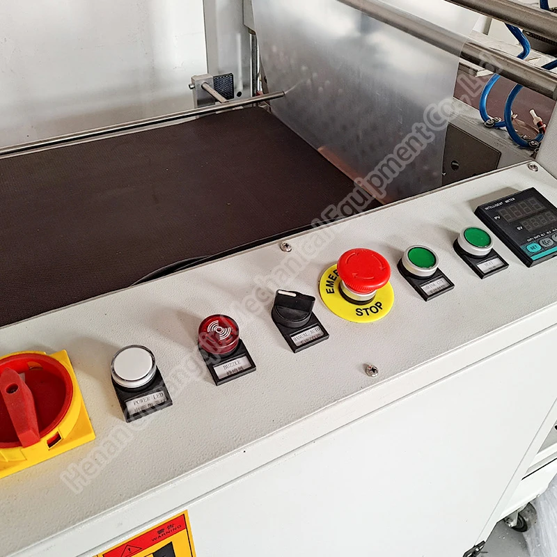 Plastic Wrapping Table Top Tunnel Packing Shrink Wrap Machine Round ...